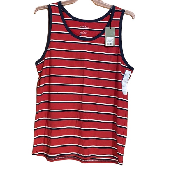 Goodfellow & Co | Shirts | Goodfellow Conwt Mens Redwhiteblue Striped ...